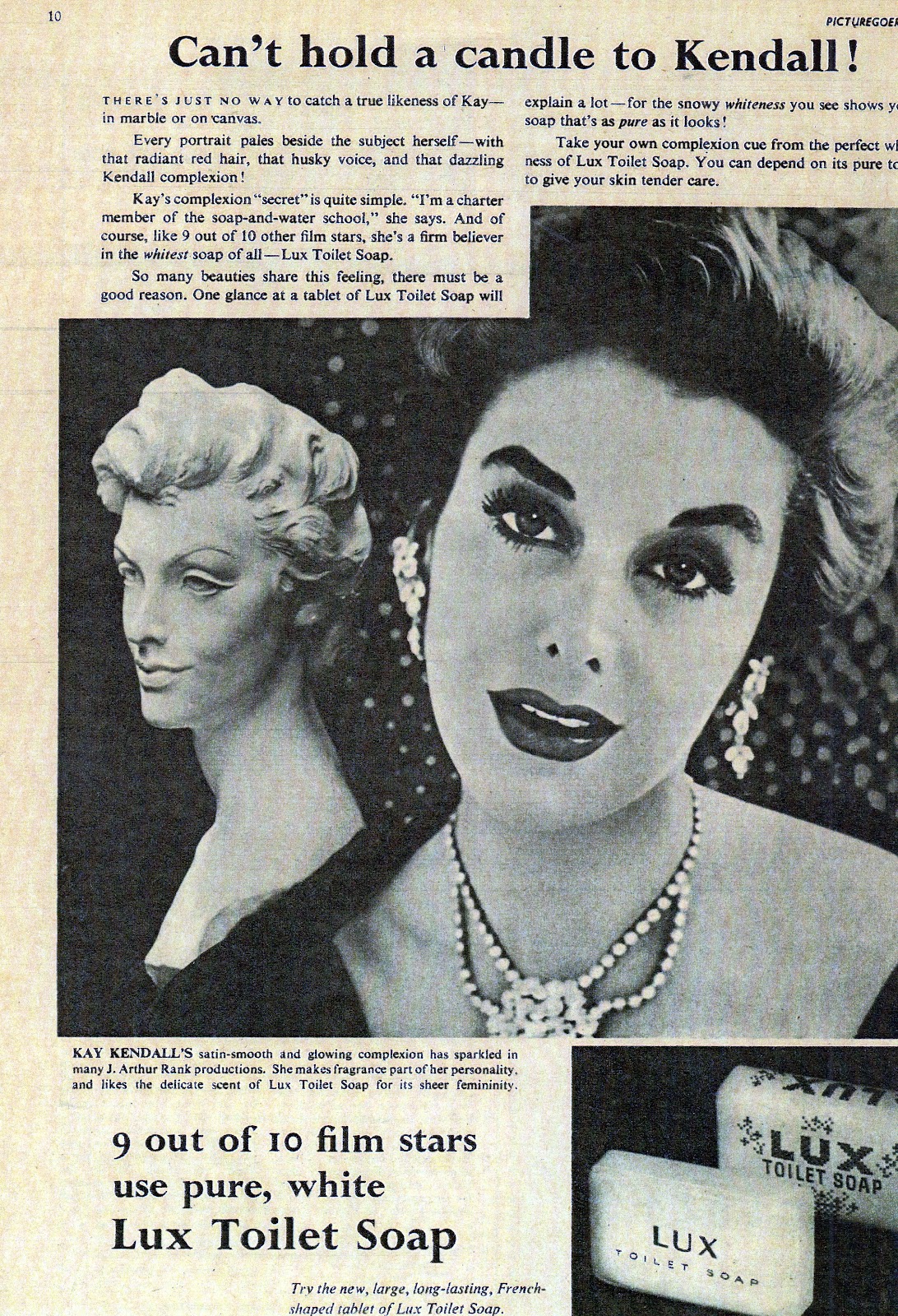 kay kendall lux soap 1950s — Postimages