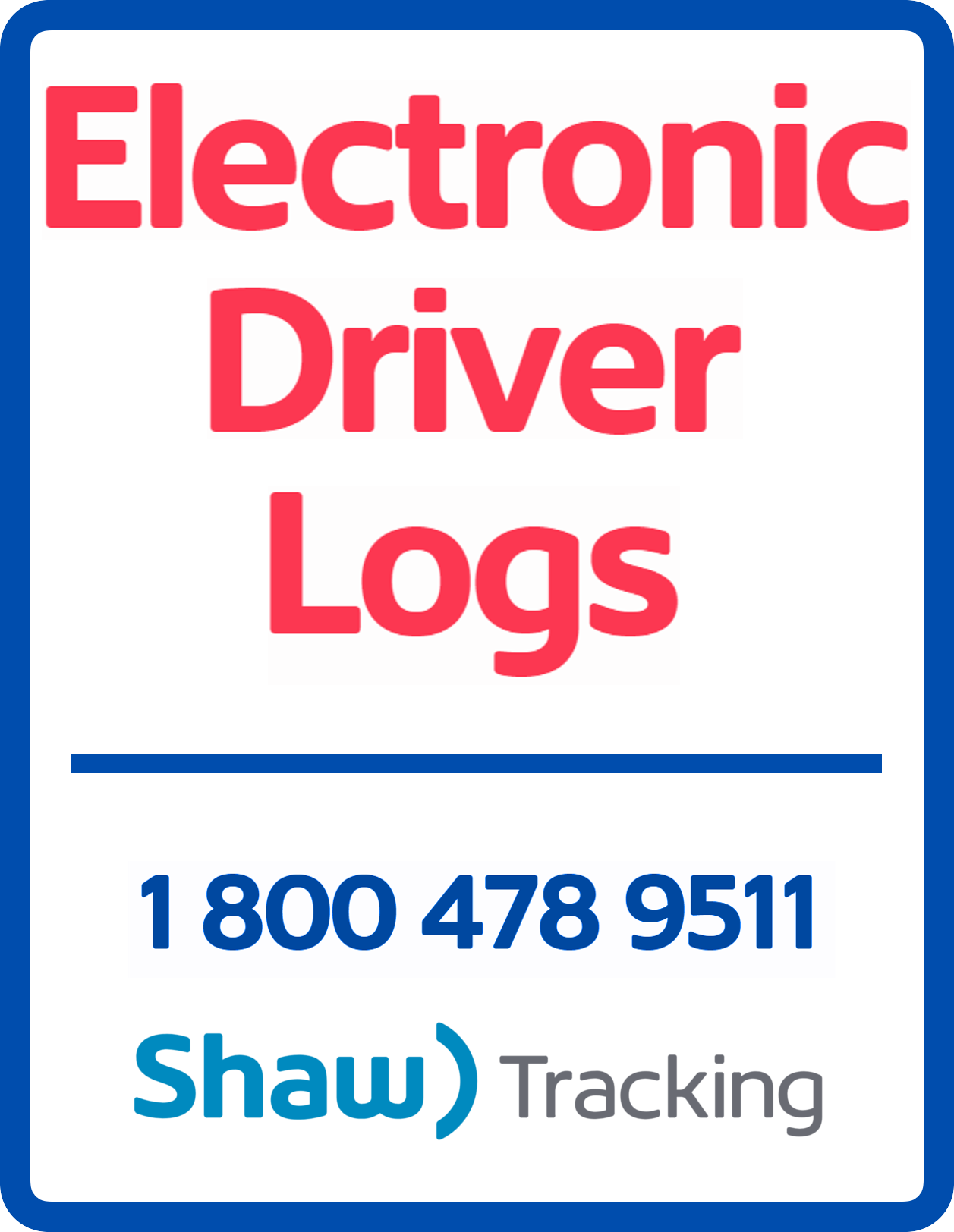 shaw driver logs — Postimages