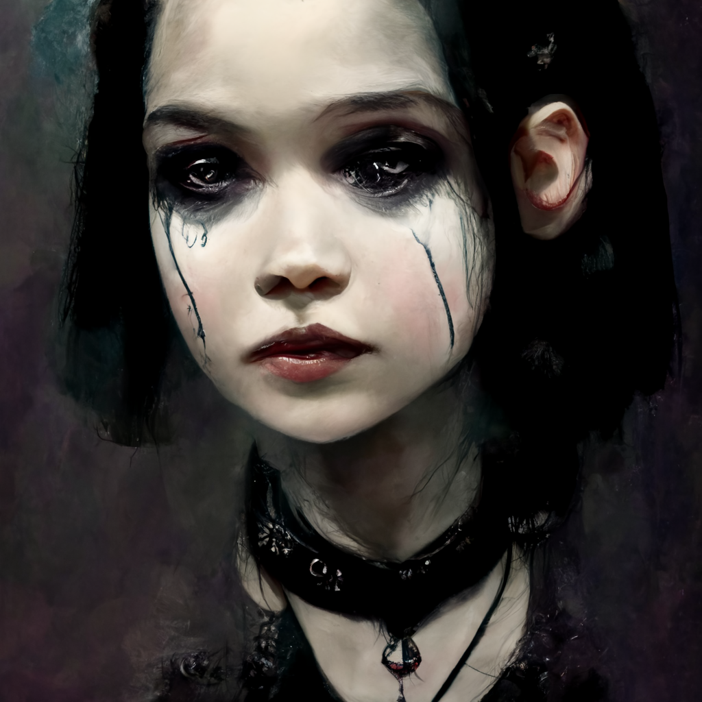 mourning Rain pretty crying girl goth cf2c3ded 87b4 429b b69f ...