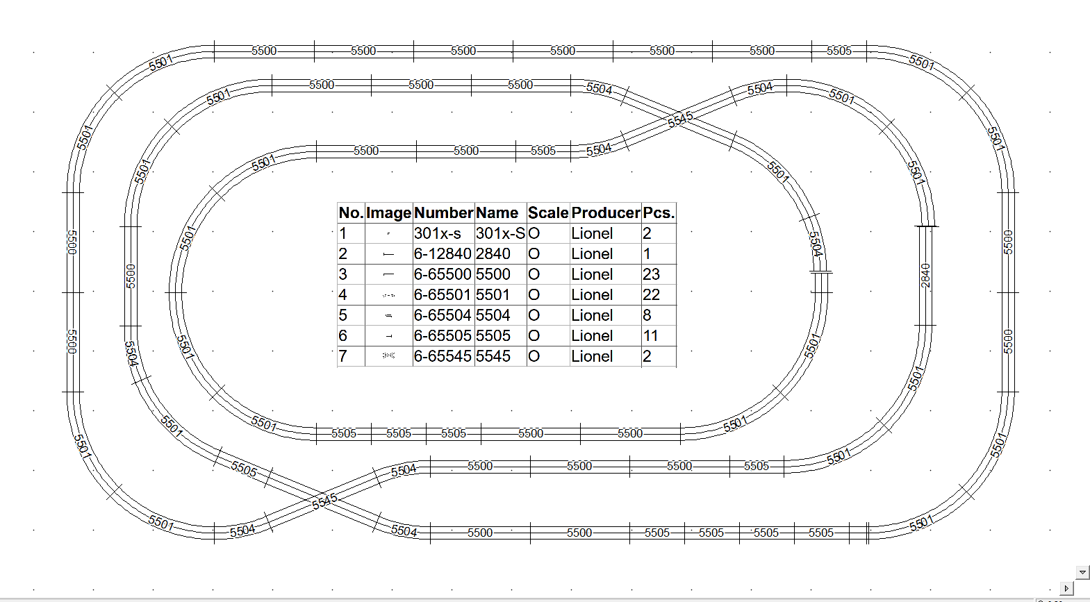 Ideas for 4x8 track layout with O27 and no switches (turnouts) | O ...