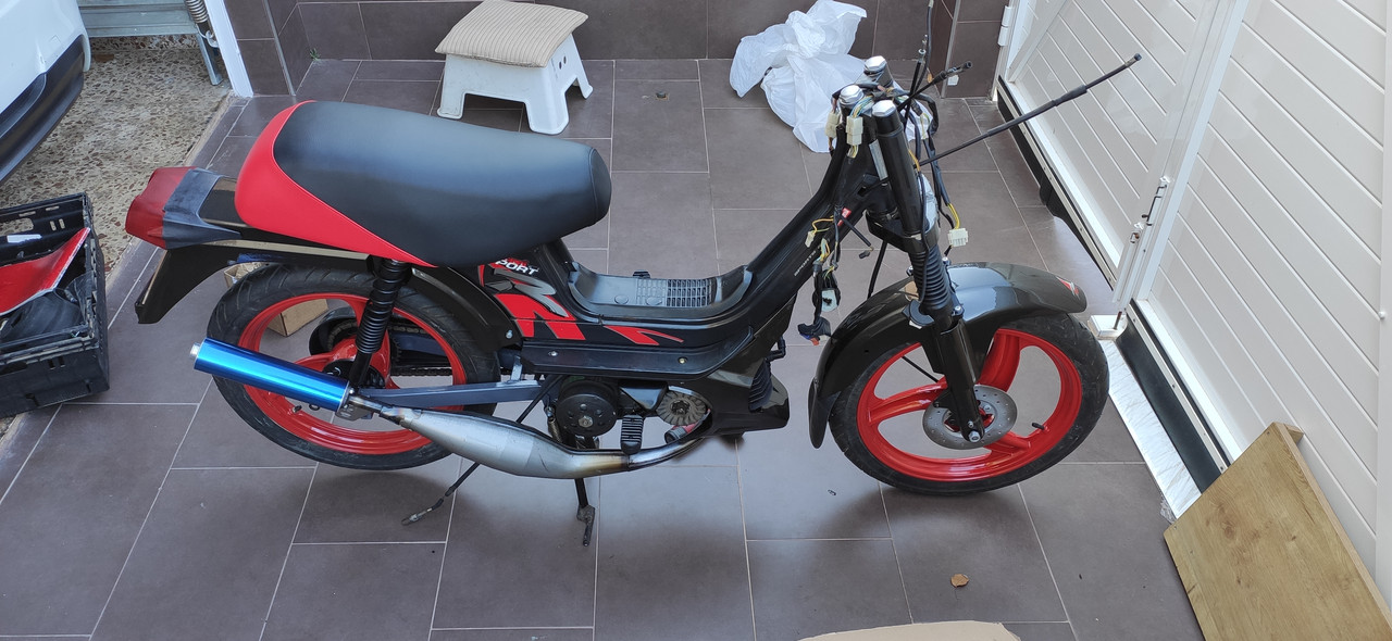 Restauración Derbi Variant Sport R