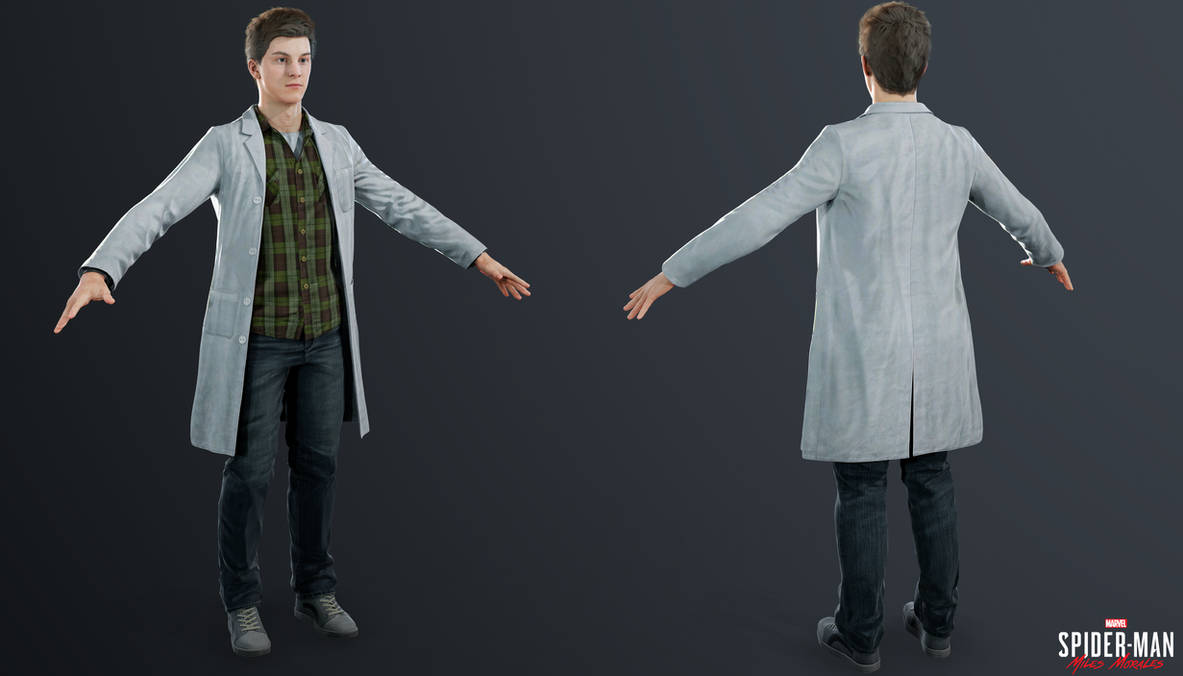 Peter Parker (Casual Suit) - PS4 Minecraft Skin