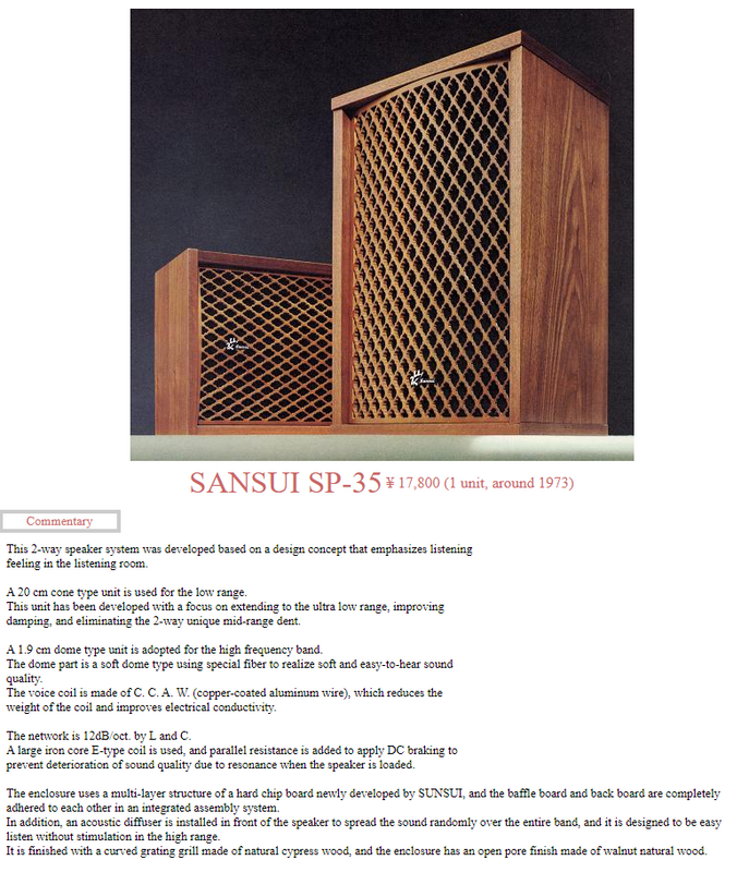 Sansui SP-30 and SP-35 - Noob review | Audiokarma Home Audio Stereo ...