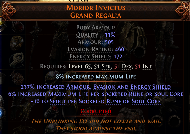 Morior Invictus + Quad 2% Soul Cores - Topic - d2jsp