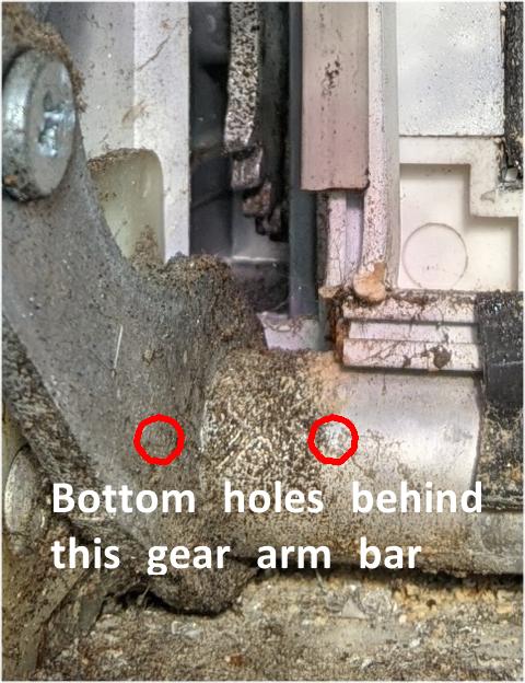 Window operator worn screws | DIY Home Improvement Forum