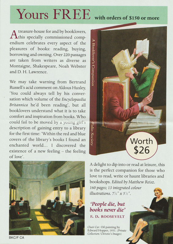 Folio Archives 201: A Booklover's Companion by Matthew Reisz 2006 ...