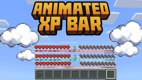 Animated XP Bars - Minecraft Bedrock Texture Packs - CurseForge