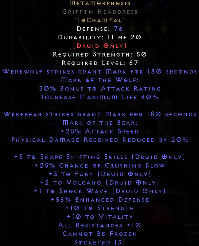 Metamorphosis Base 3 Fury - Topic - d2jsp