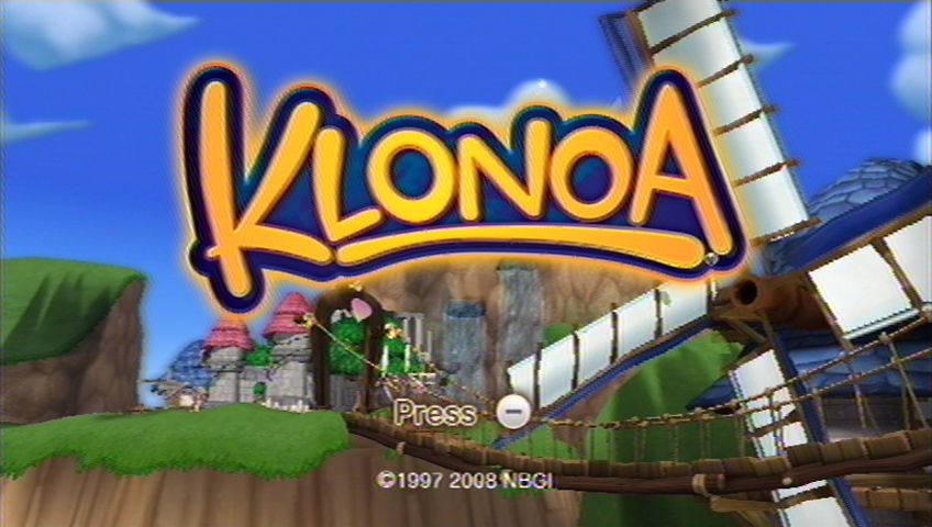 I edited the original Klonoa logo and the intro title and put it into ...