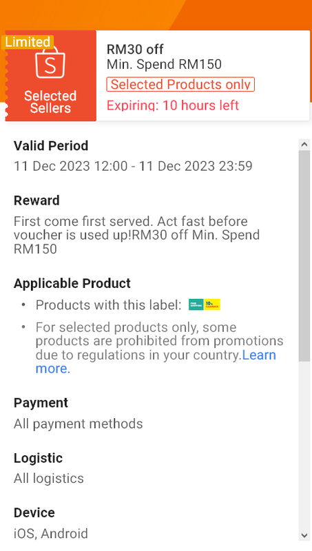 Share your Shopee/Lazada 12.12 Shopping cart