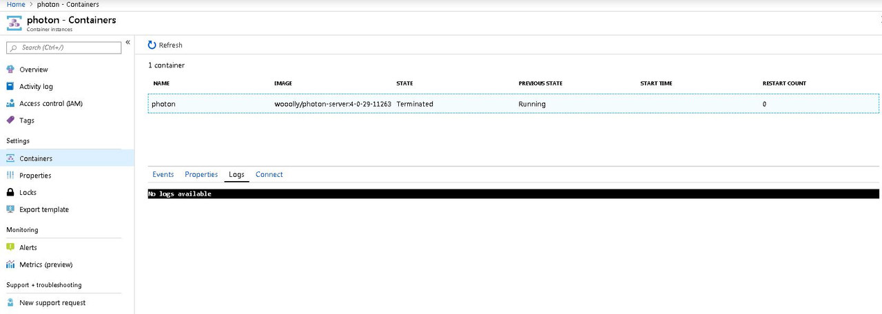 Presenting a file as the logs for a docker windows container - Stack Overflow