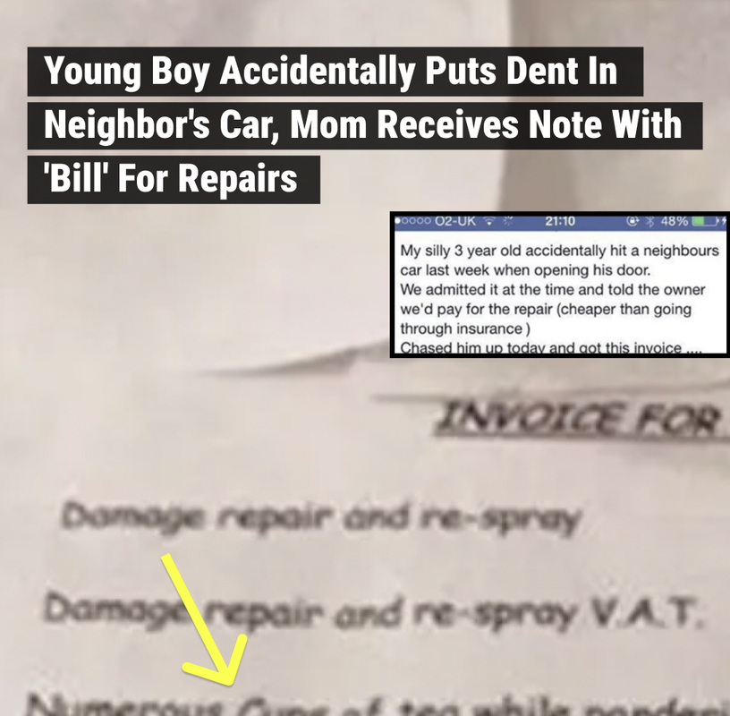 Car Damage Note — Postimages