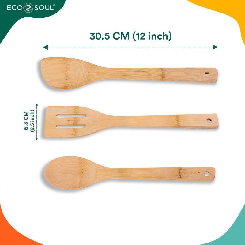 Bamboo Cooking Utensils dimension 1 — Postimages