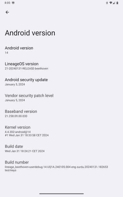 [ROM][14.0][ LineageOS 21 - Huawei MediaPad M3 8.4 ( Beethoven )] [ Update 10/02/2024 ] | XDA Forums