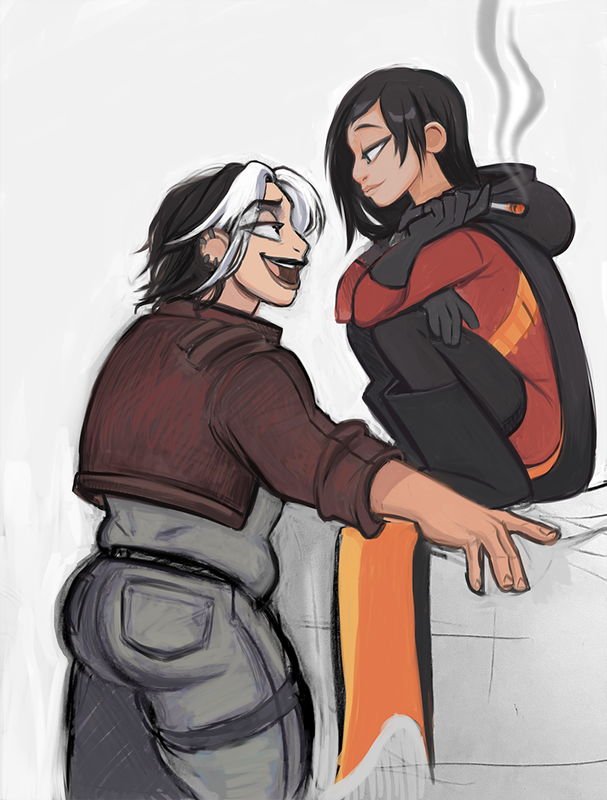 genderbent lesbian Jason and Tim doodles - grindly - Batman - All Media ...