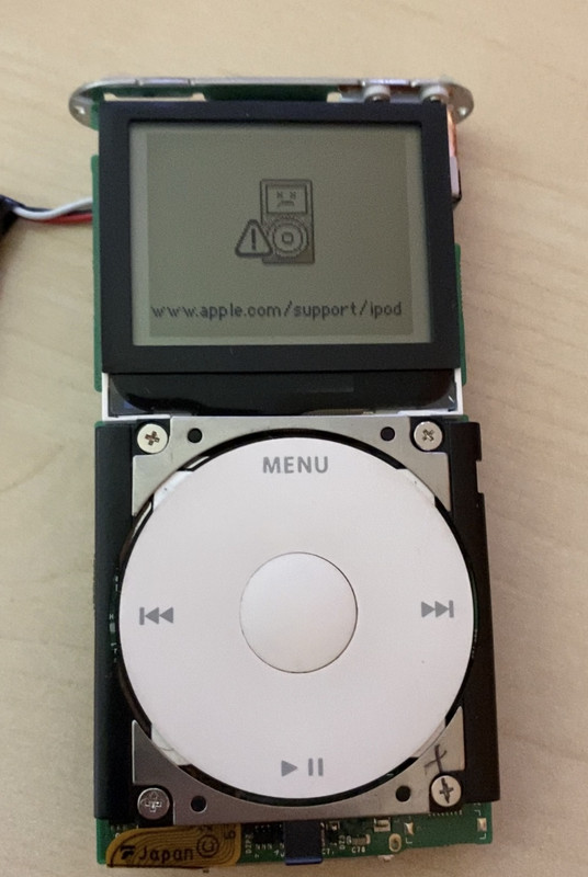 iPod Mini after battery replacement!? : r/ipod