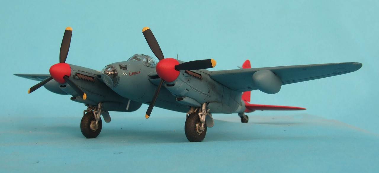 1/72nd Airfix Mosquito, conv to PR.XVI using a Freightdog Models resin ...