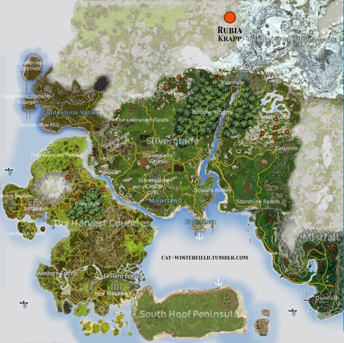 All Farah's plants map! | Star Stable Forums