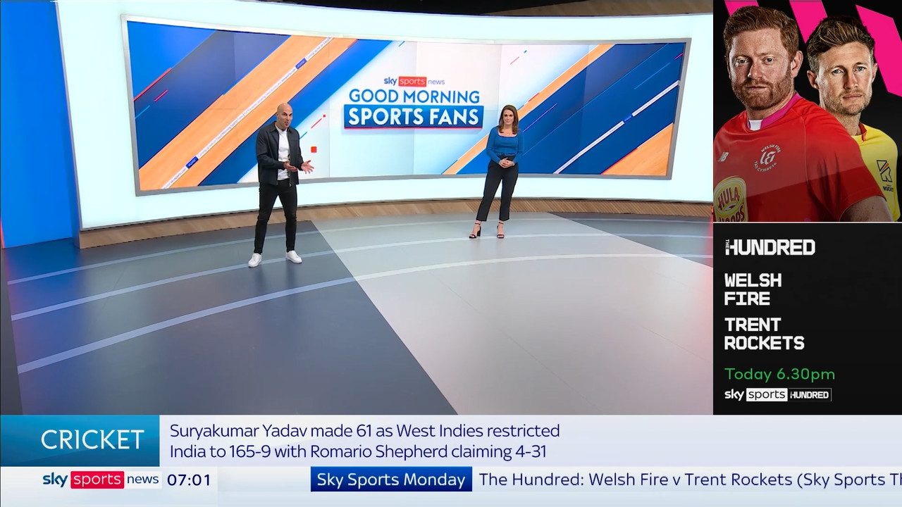 08 14 07 00 01 Good Morning Sports Fans Round up of the sports n ts ...