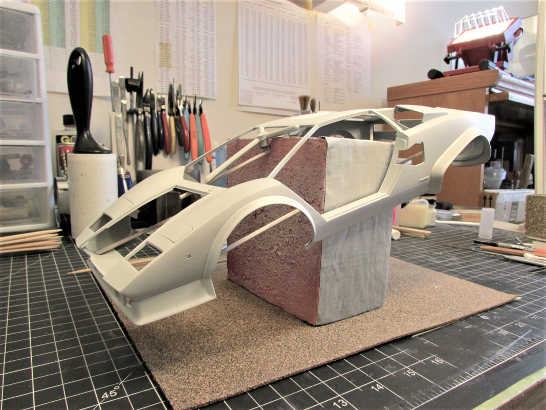 A BIG Countach ! - Work In Progress - Vehicles - Britmodeller.com