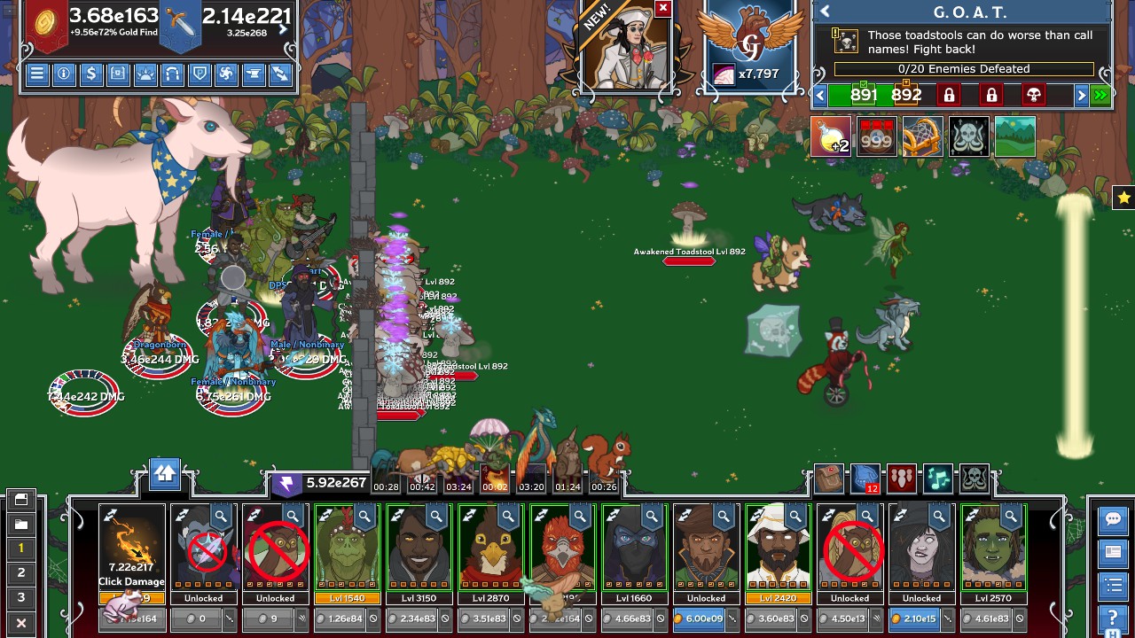 GOAT Variant ideas? :: Idle Champions of the Forgotten Realms General ...