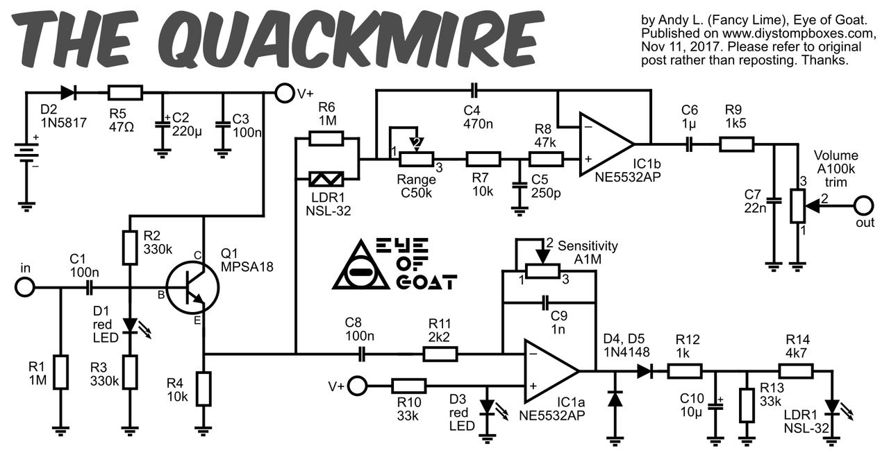 The Quackmire: A simpler vactrol LP envelope filter for 1590A