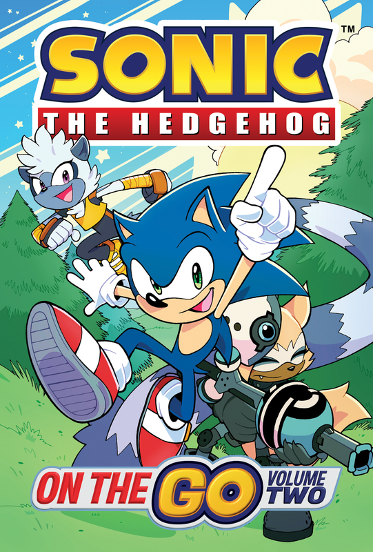 IDW comic Sonic the Hedgehog: On The Go Vol 2 - Sonic Chat - Sonic Stadium