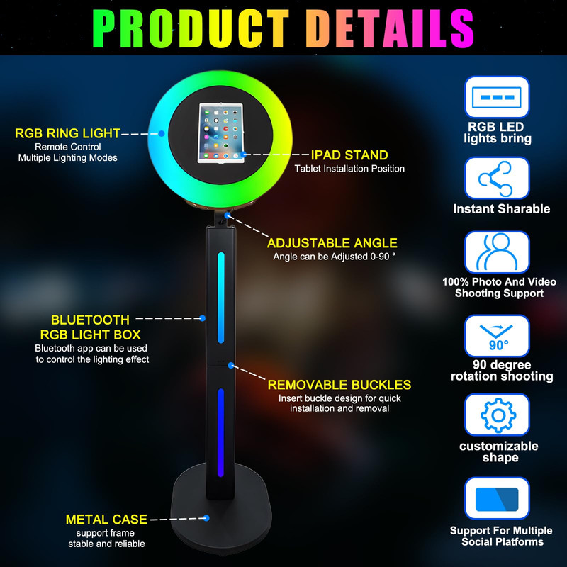 for 10 2'' 10 9'' 11'' 12 9'' i Pad RGB Light Box Case 02 — Postimages