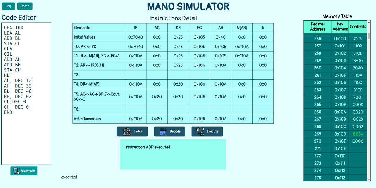 GitHub - hadis98/Mano-simulator: a basic computer in mano architecture ...