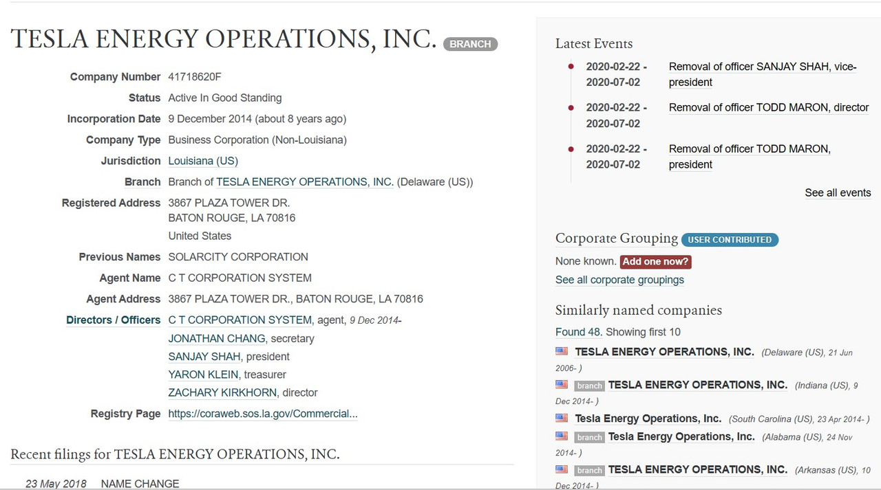 Tesla Energy Operations Already owned Solar City prior to 2014 — Postimages