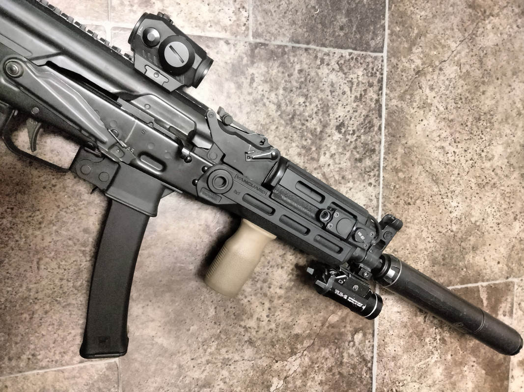 KP-9 SBR suppressed with fab defense HG and some accessories... > AK ...