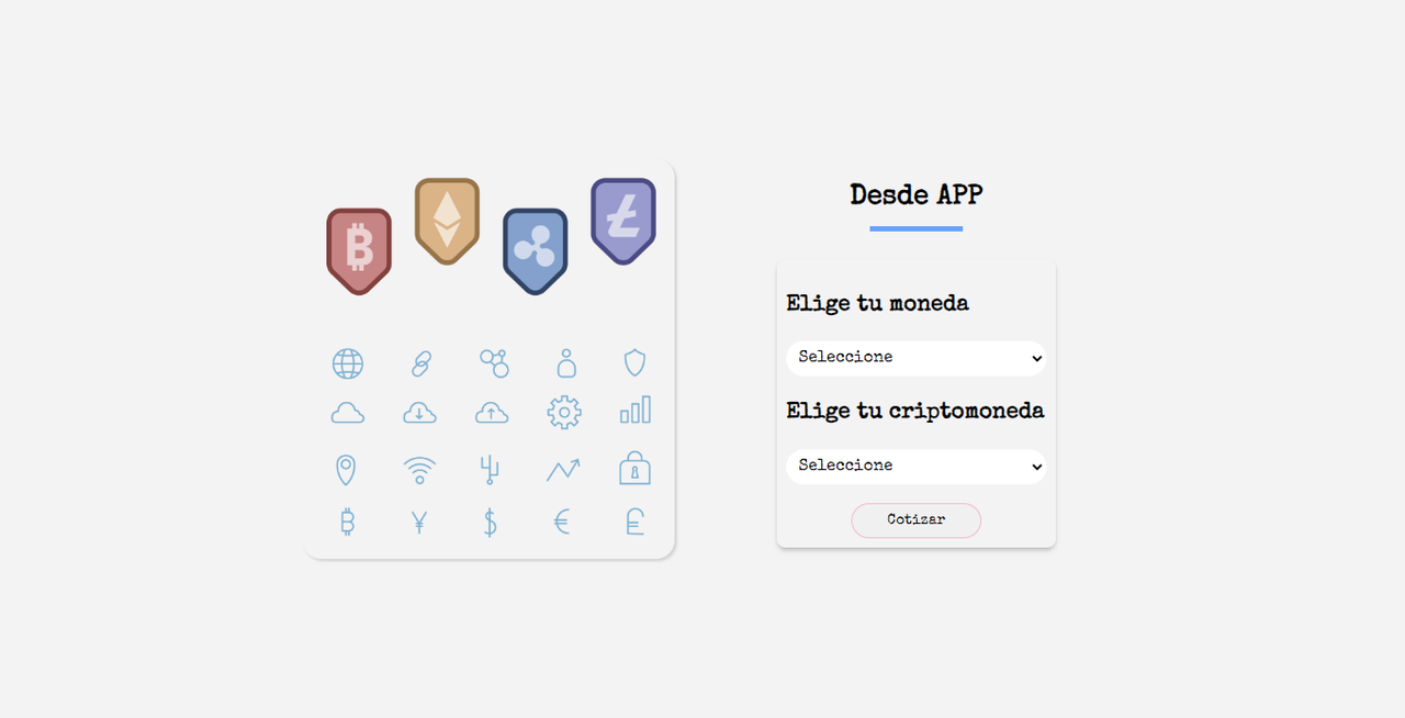Github Jssherrera Cotizador React Cotizador De Criptomonedas Con React Y Vite