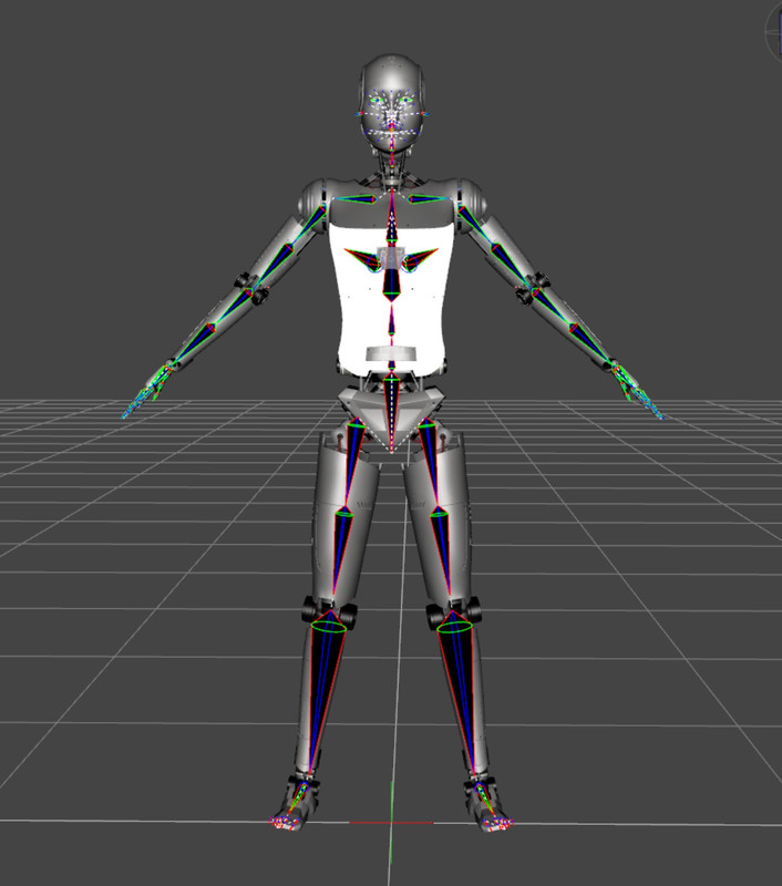 Model Rig Messed When Exported To Unity Daz 3d Forums 9878