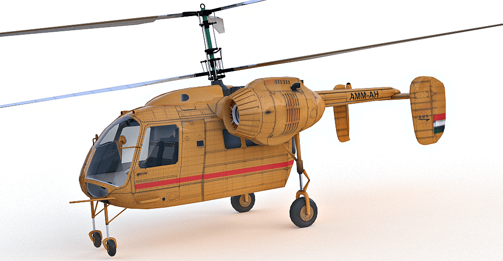 (FILLED) Kamov Ka-26 3d Model - Free Daz 3D Models