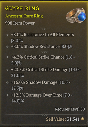 Necro Shadow Ring - Topic - d2jsp