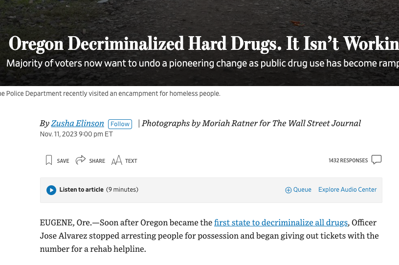 Oregon Decriminalized Hard Drugs It Isnt Working Ar15 Com