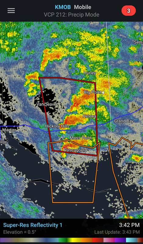 Tornado! Mini Supercells Attacking the Gulf Coast | O-T Lounge