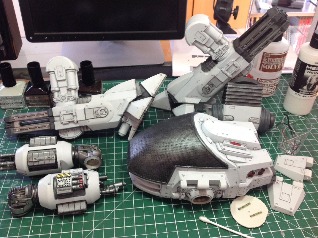 Horizon Models ED-209 from Robocop (1987) - Page 2 - Work In Progress ...