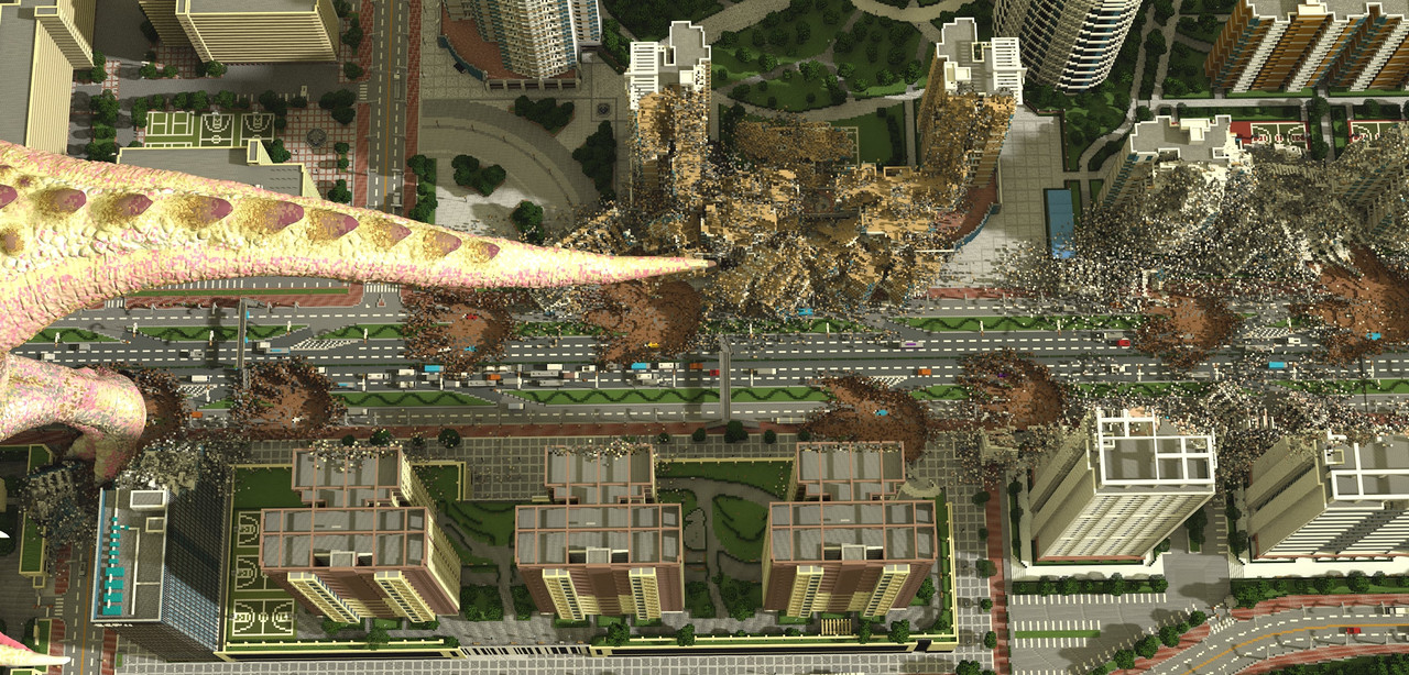 Large collection of my dragon builds renders [Vol. 1]