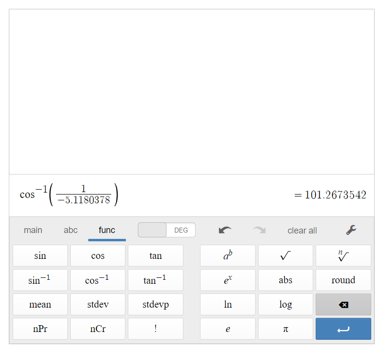 Using a calculator determine the value in decimal degrees. | Quizlet