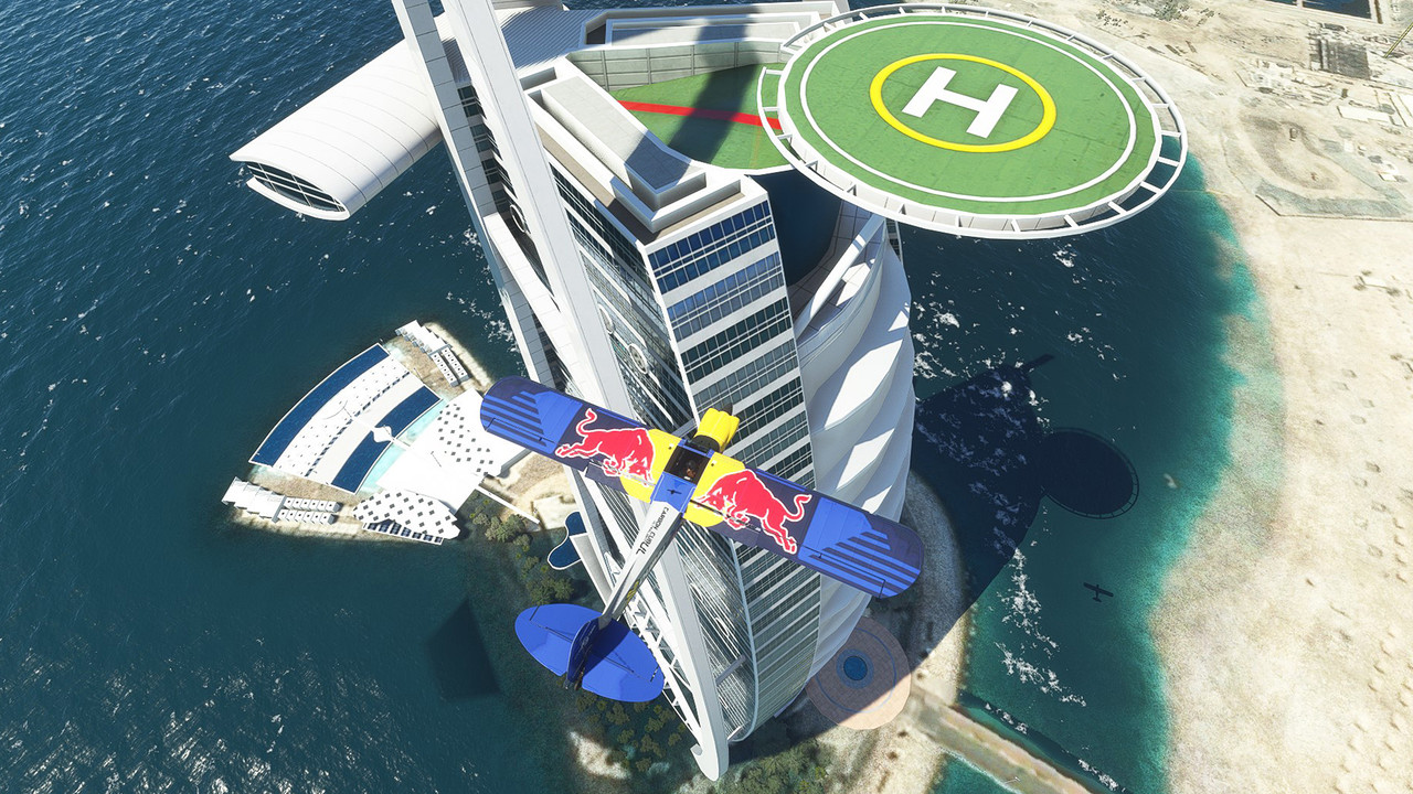 Bullseye landing on helideck of Burj Al Arab in Dubai - Community ...