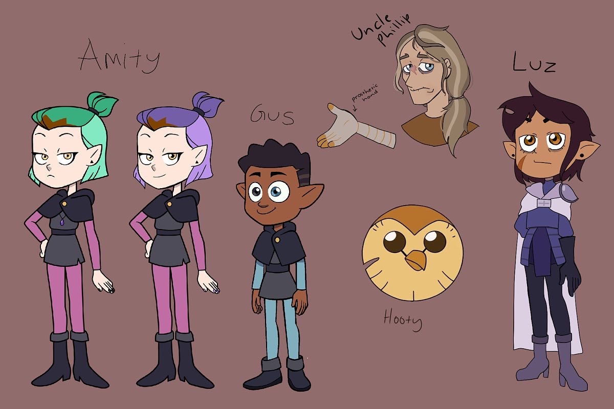 Hunter the Human - Chapter 2 - martian_onmars - The Owl House (Cartoon ...
