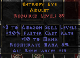 Gg 2 20 Ama Amulet W 16@ - Topic - d2jsp
