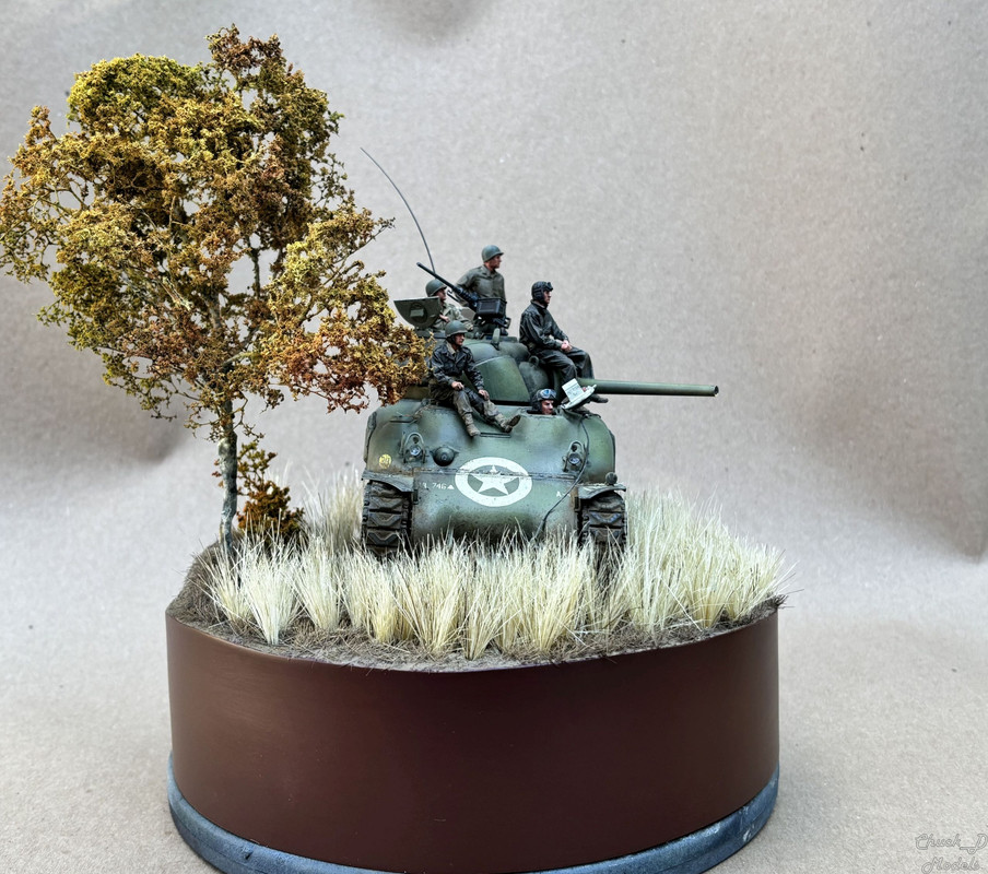 The Pumpkin Spice Sherman, a vignette - Non-LSP Works - Large Scale Planes