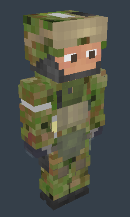 Japanese Soldier | Japan Self-Defense Forces 🇯🇵 Minecraft Skin