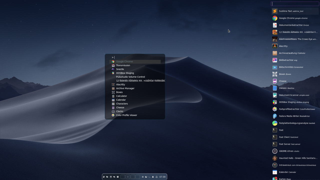 program launcher like kde widget : r/swaywm