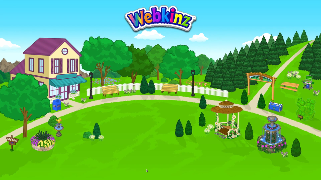 Webkinz desktop app changed the background! Here are the two wallpapers :) Edited out the logo ...