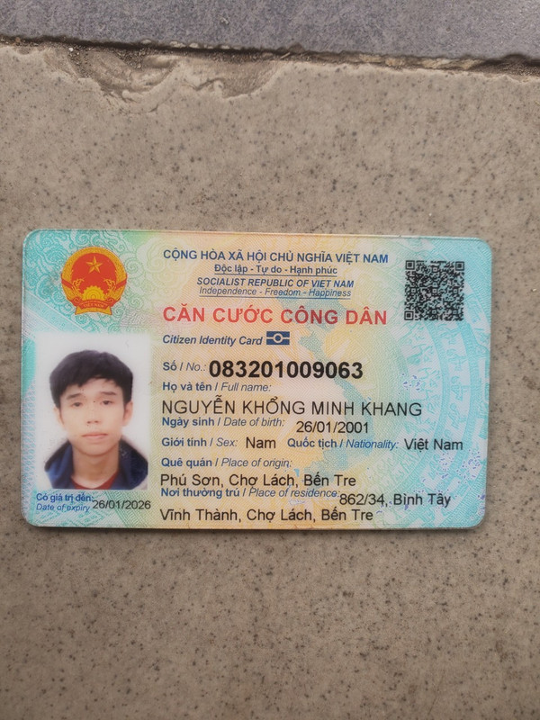 CCCD MT KHANG — Postimages