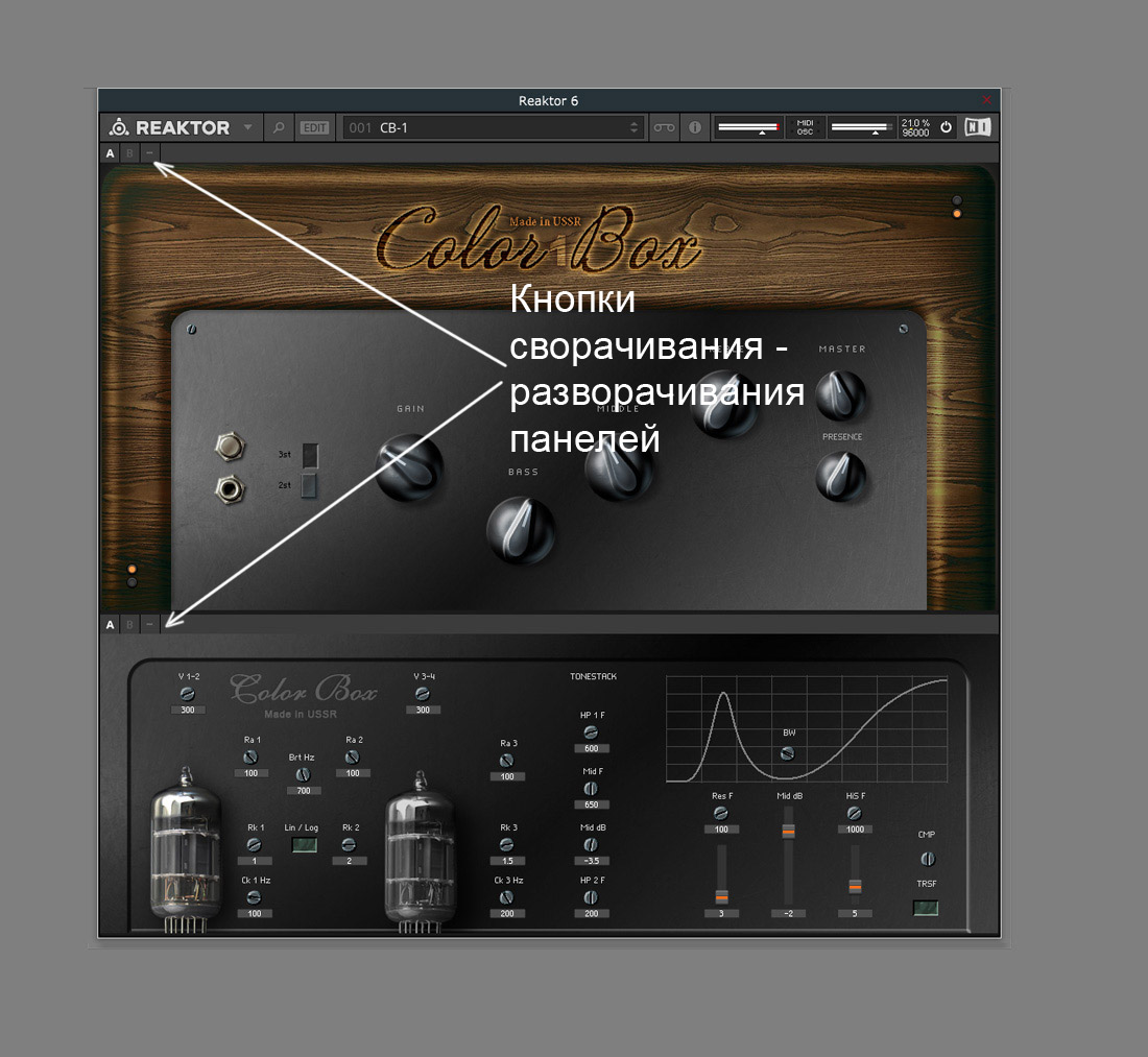 AMP CB ADV Manual view panels — Postimages