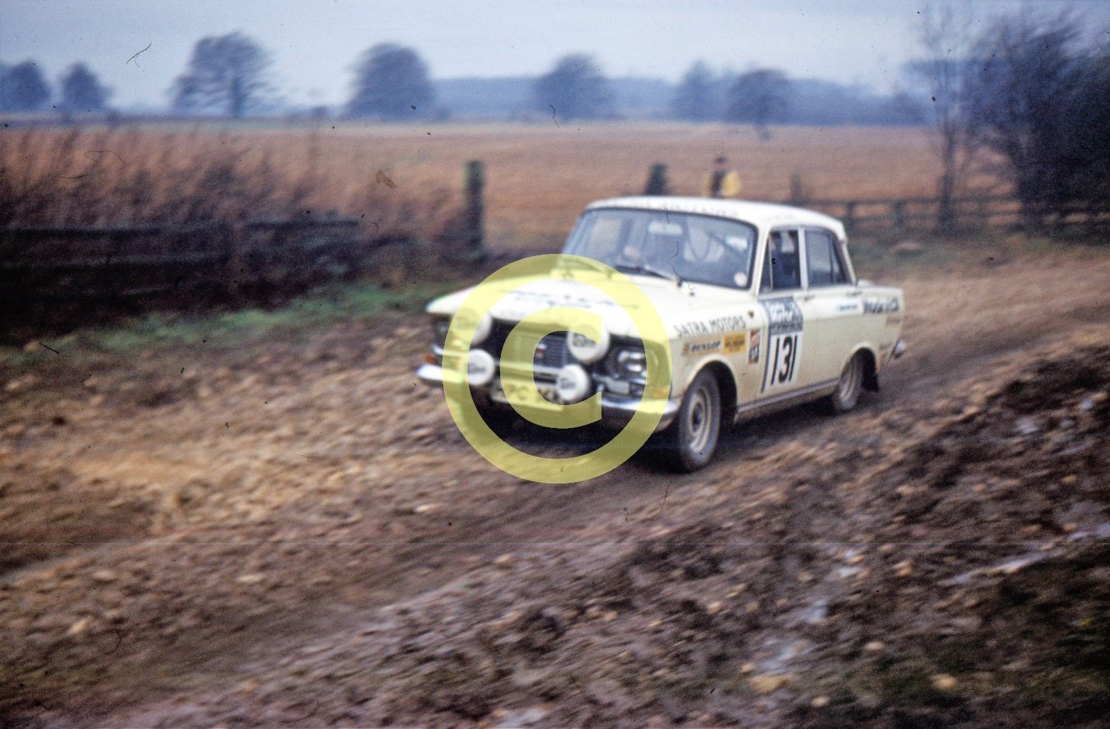 Photo Tony Lanfranchi Moskvich 412 1972 Daily Mirror RAC Rally 0 ...